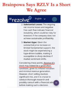 Rezolve AI (RZLV): Faking ARR by Acquiring Failing AI Start-ups w/ Declining Revenue ...